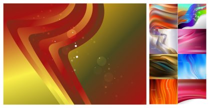 8 Wave Background Design Bundles | Download High-resolution Images ...