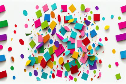 Free Download Colorful Confetti Background Image