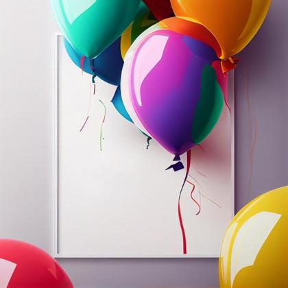 Free Download Colorful Birthday Card Background