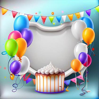 Free Download Colorful Happy Birthday Card Background
