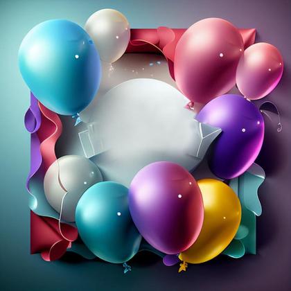 Free Download Colorful Happy Birthday Card Background Image