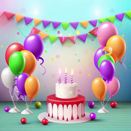 Free Download Birthday Background Image