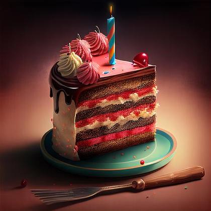 Free Download Birthday Cake Background