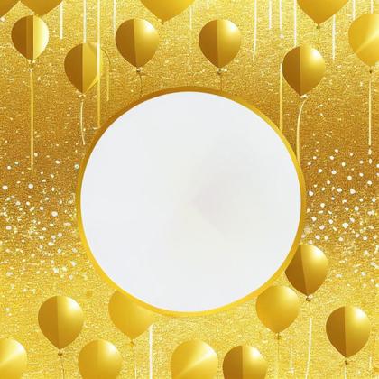 Free Download Gold Birthday Background Image