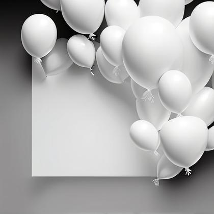Free Download White Happy Birthday Background Image