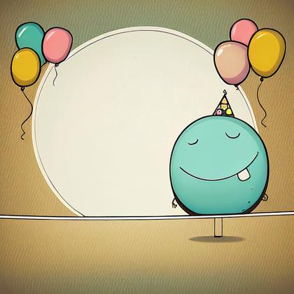 Free Download Cartoon Birthday Background