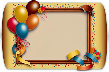 Free Download Birthday Frame Background Image