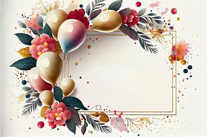 Free Download Birthday Frame Background Image