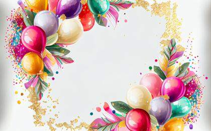 Free Download Birthday Frame Background Image