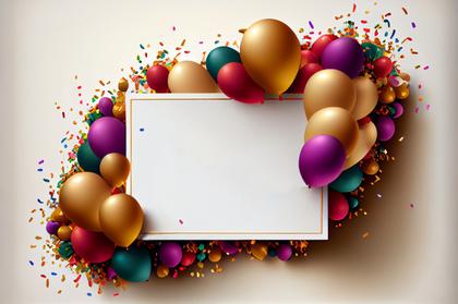 Free Download Birthday Frame Background Image