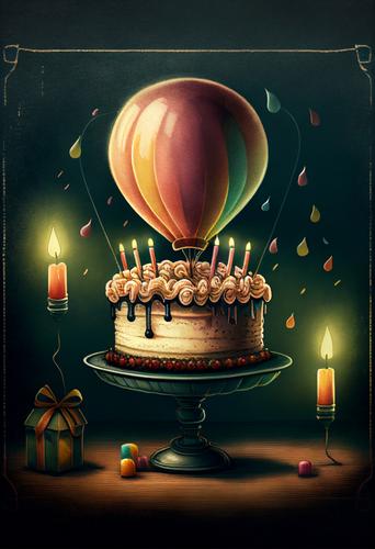 Free Download Vintage Happy Birthday Frame Background
