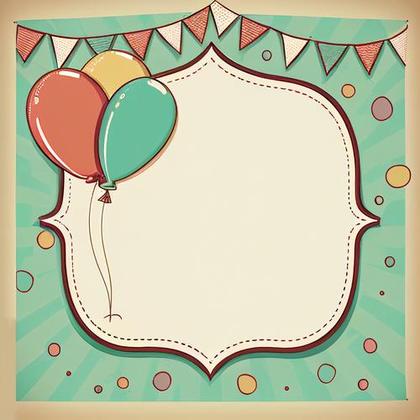 Free Download Vintage Birthday Background Image