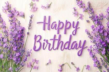 Free Download Happy Birthday Flowers Background