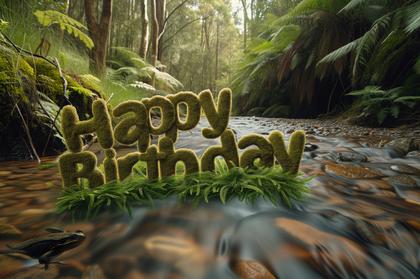 Free Download Nature Happy Birthday