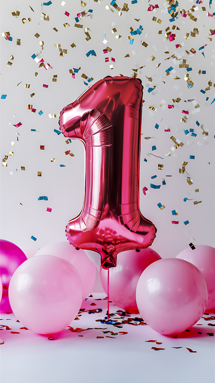 Free Download Happy First Birthday