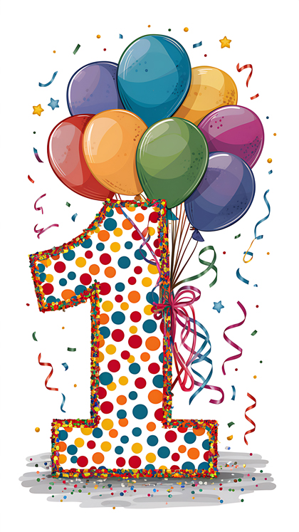 20 Free Printable “happy 1st Birthday” Images: Celebrate in Style ...