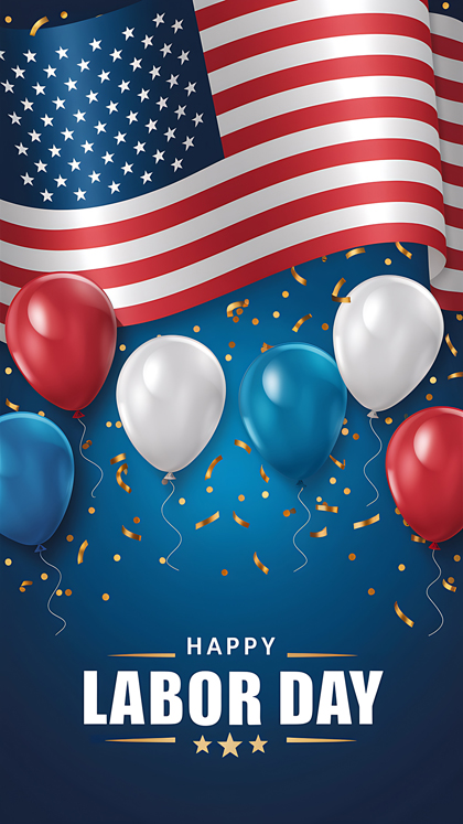 Free Download Labor Day Celebration Background