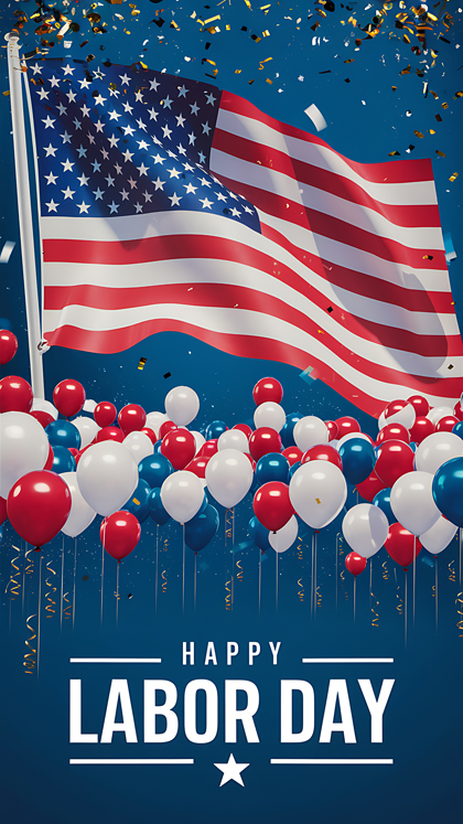 Free Download Labor Day Celebration Background
