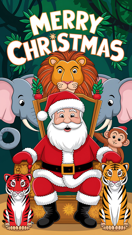 Free Download Christmas Tree with Ornaments and Lights