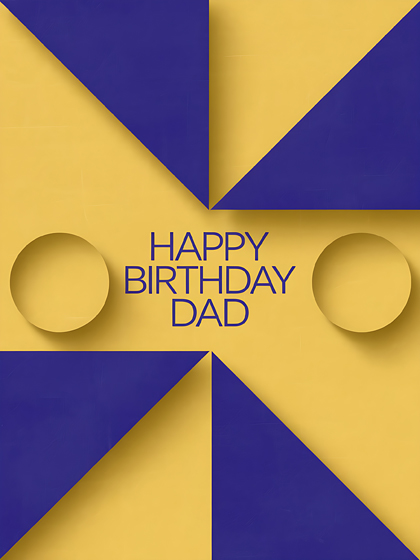 Free Download Happy Birthday Dad Floral