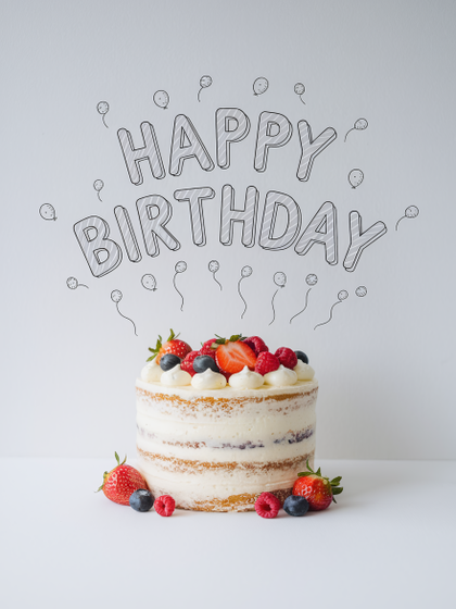 30 Free Happy Birthday Cake Designs For Every Celebration! | 123freevectors