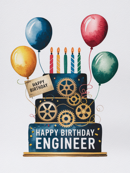 23 Free and Unique “happy Birthday Engineer” Designs For Every ...