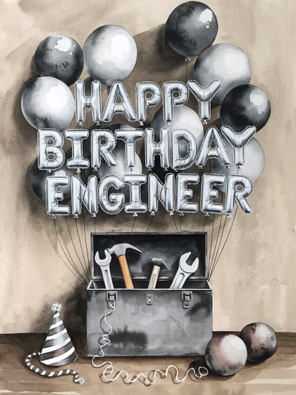23 Free and Unique “happy Birthday Engineer” Designs For Every ...