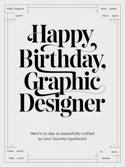 Free Download Happy Birthday Graphic Designer