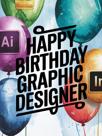 Celebrate Your Favorite Graphic Designer With 39 Free Birthday Designs ...