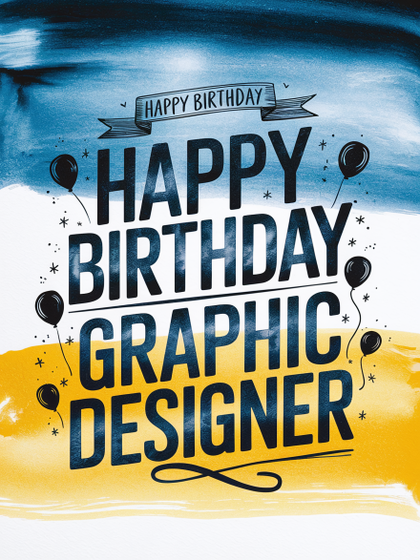 Celebrate Your Favorite Graphic Designer With 39 Free Birthday Designs ...