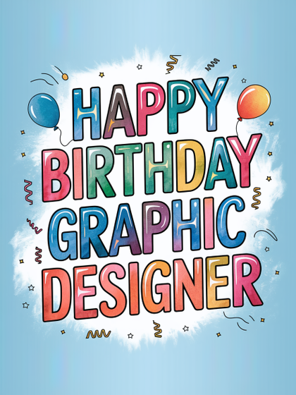 Free Download Happy Birthday Graphic Designer
