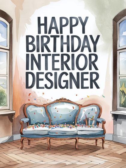 Celebrate Interior Designers With 30 Free & Fabulous Birthday Designs ...