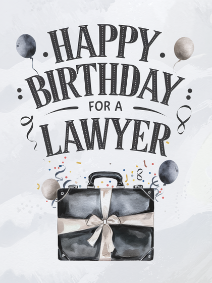 43 Free “happy Birthday Lawyer” Designs: A Diverse Collection ...