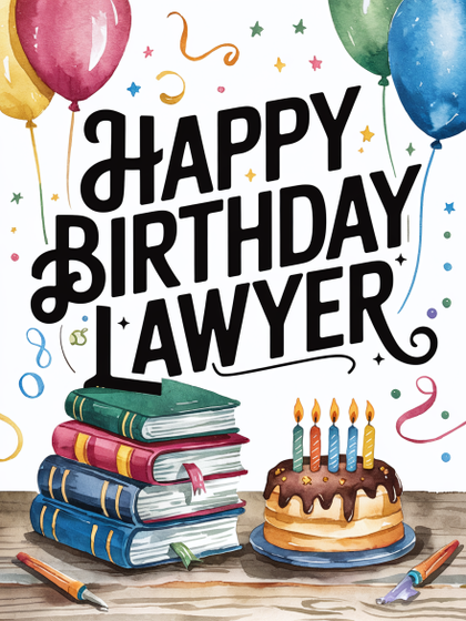 43 Free “happy Birthday Lawyer” Designs: A Diverse Collection ...