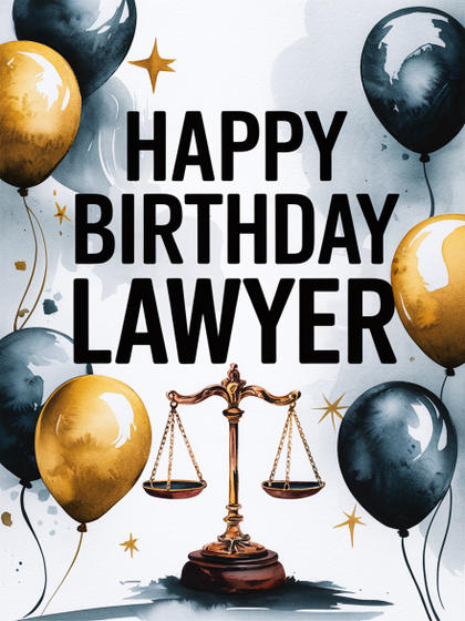 40+ Happy Birthday Lawyer | Free Vectors, Photos, Artwork Images ...