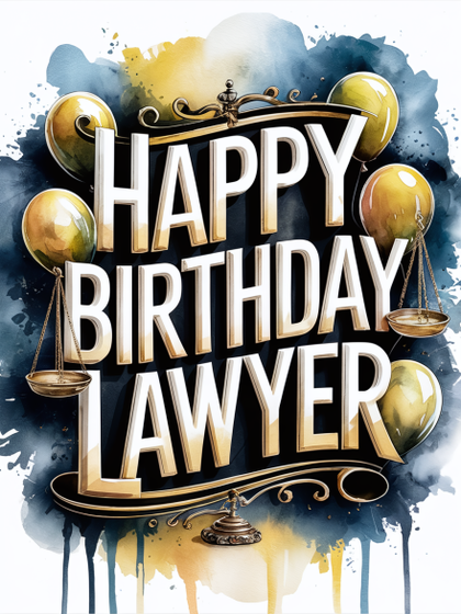 43 Free “happy Birthday Lawyer” Designs: A Diverse Collection ...