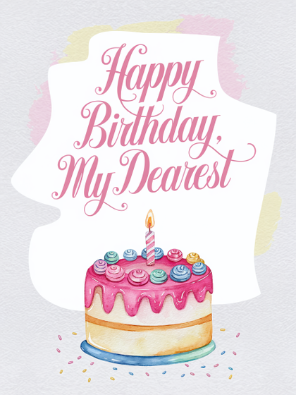 Celebrate “happy Birthday My Dearest” With 29 Delightful Designs ...