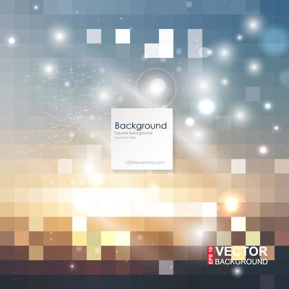 Square Vector Background