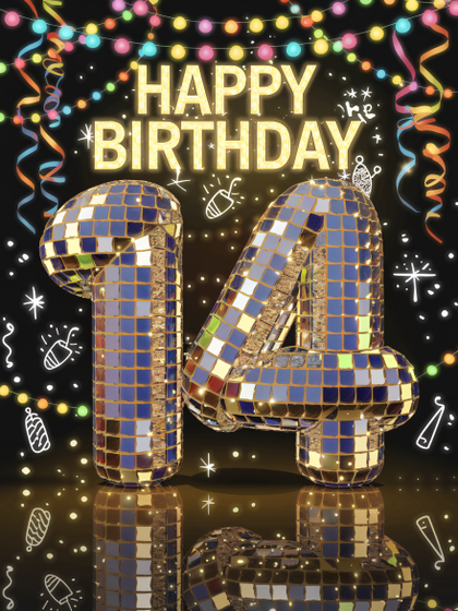 40+ 14th Birthday | Free Vectors, Photos, Artwork Images | 123Freevectors