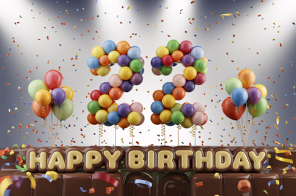 Free Download Happy 22nd Birthday Cupcake Card