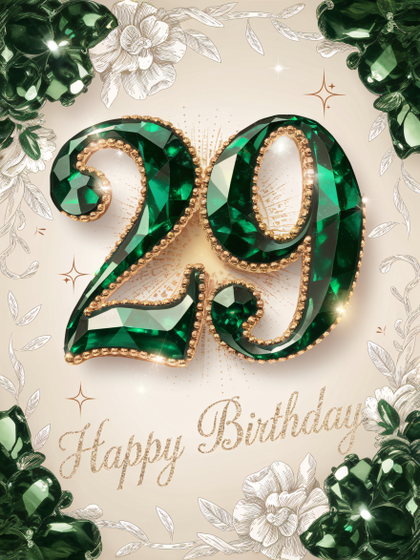 Free Download 29th Birthday Chocolate Cake