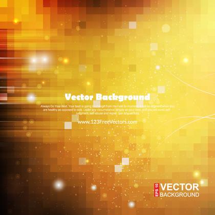 Orange Abstract Square Shape Background