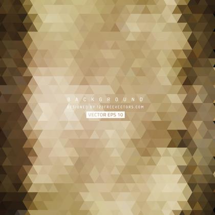 Brown Triangle Background Vector