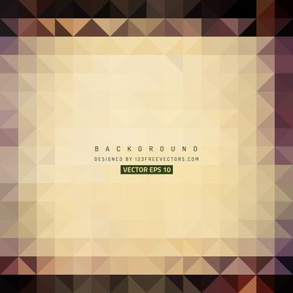 Brown Abstract Triangle Shape Background