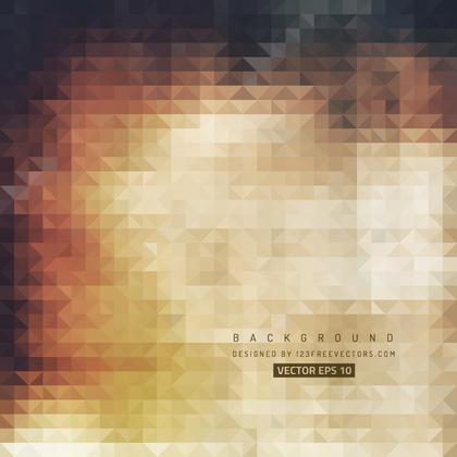 Brown Triangle Shape Background Vector