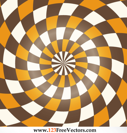 Optical Illusion Background Vector Illustrator