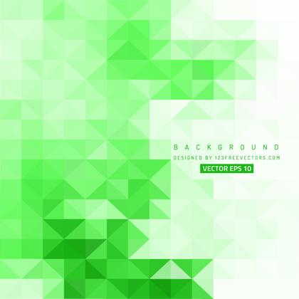 Green Abstract Triangle Background Graphics