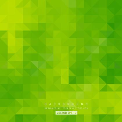 Green Abstract Triangle Background Clip Art