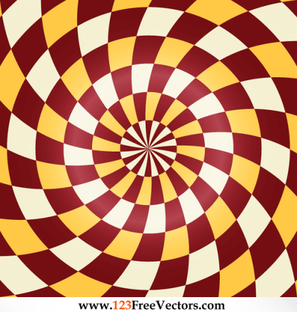 Optical Illusion Background Vector Illustrator