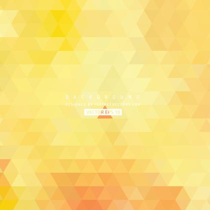 Yellow Orange Triangle Vector Background
